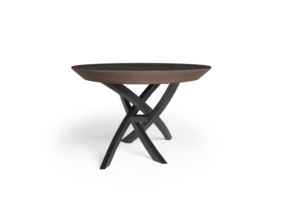 Elena Extendable Dekton Round Dining Table | Cadira