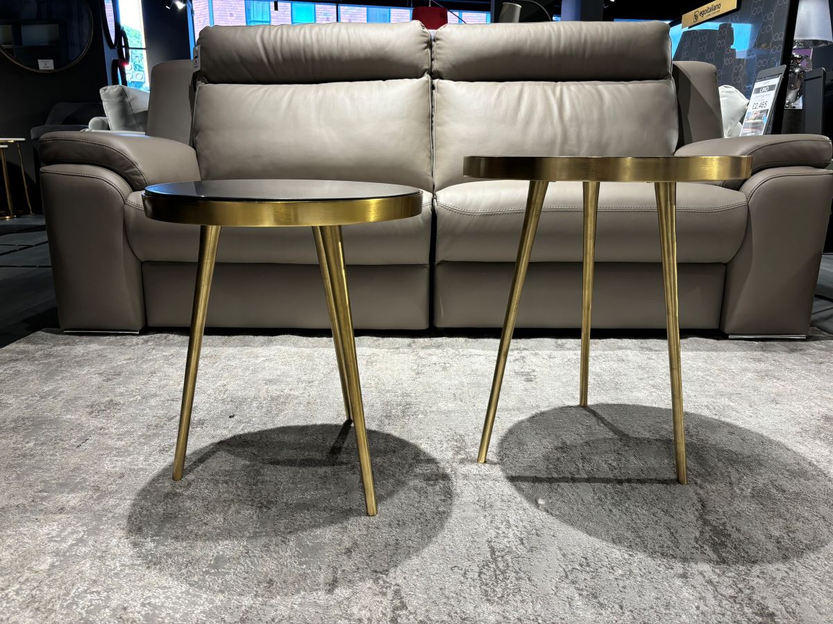 Verona Ex-Display Modern Nest of Tables - Gold | cadira