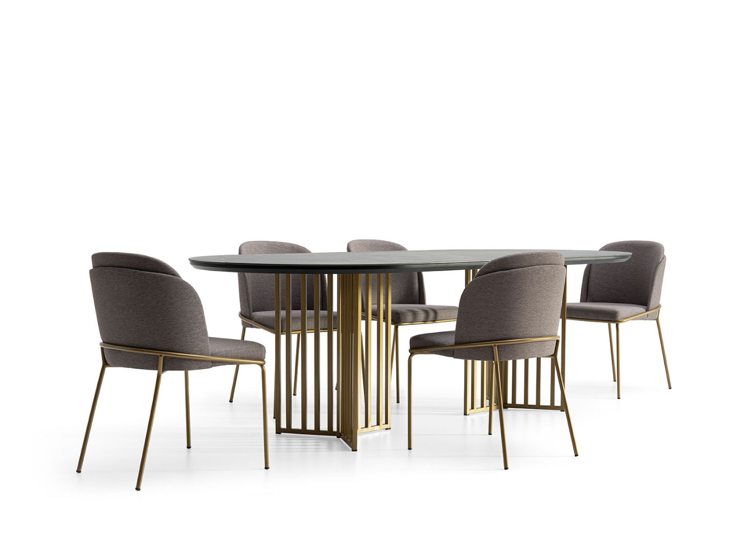 Luxury Oval Dekton Dining Table | Havana by Cadira