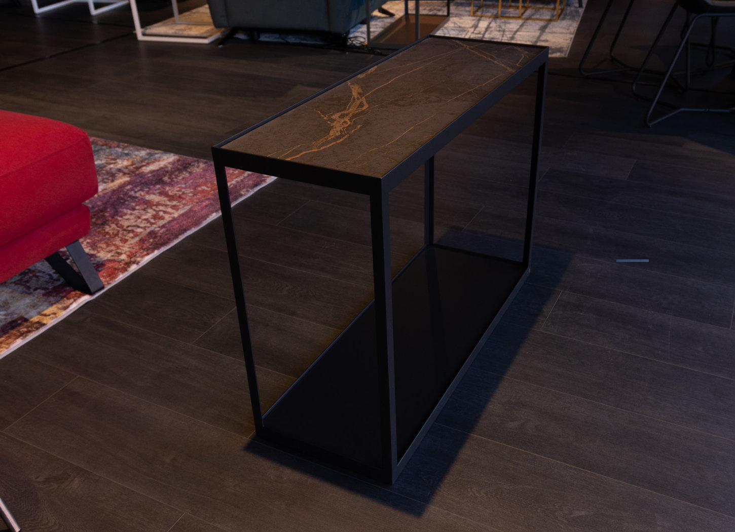 Ex-Display Kub Side Table - Black Marble | cadira