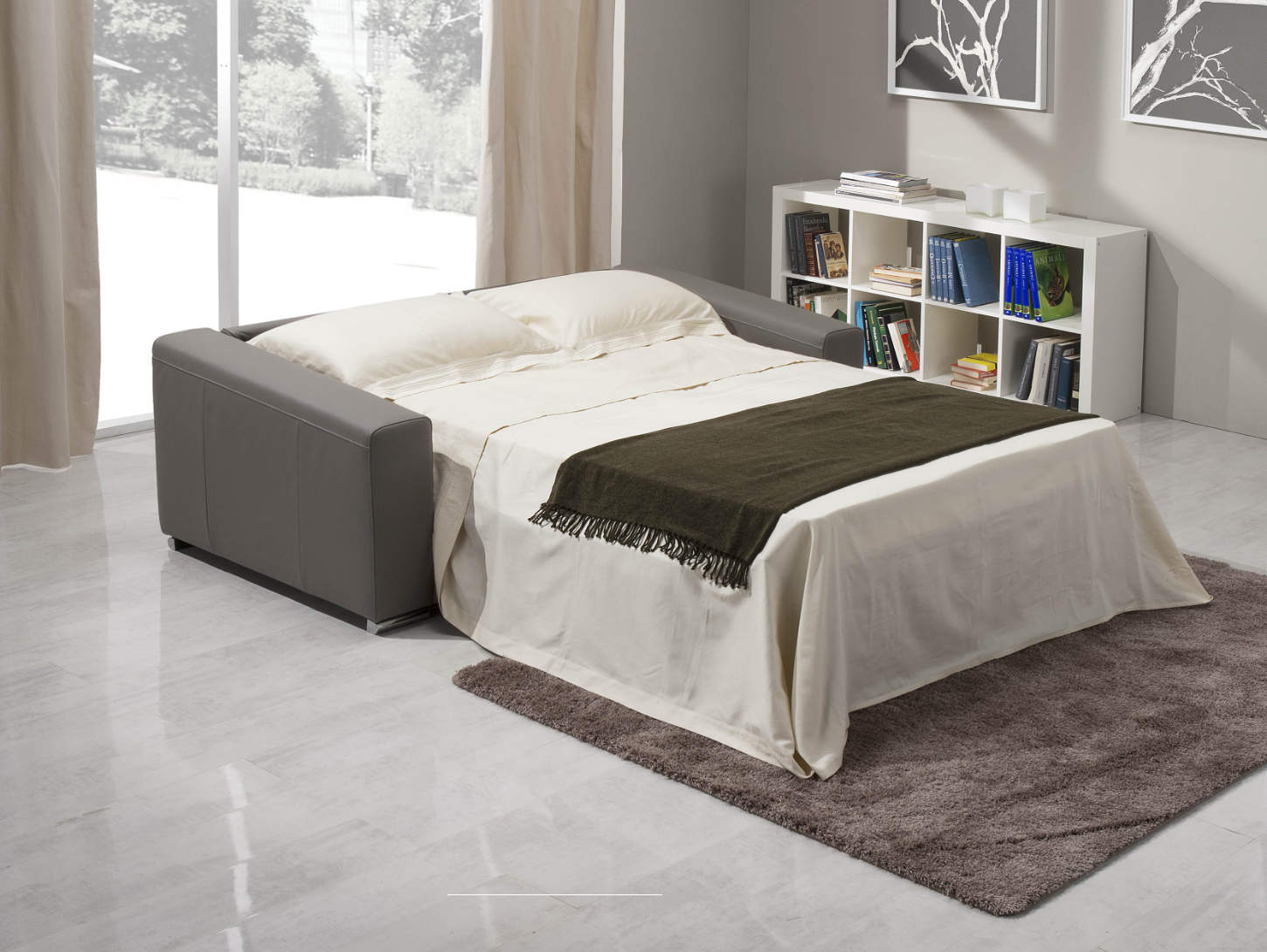 Cabiria Designer Sofa Bed with Adjustable Headrests | cadira
