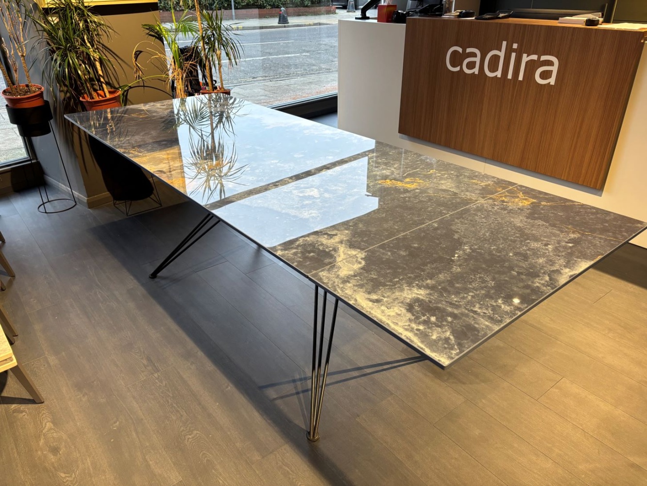 Ex-Display Denia Extendable Dining Table - Blue | Cadira