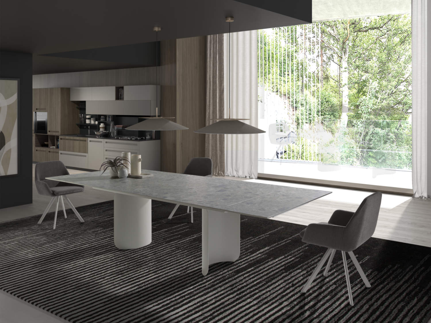 Loop Dekton Dining Table | Cadira