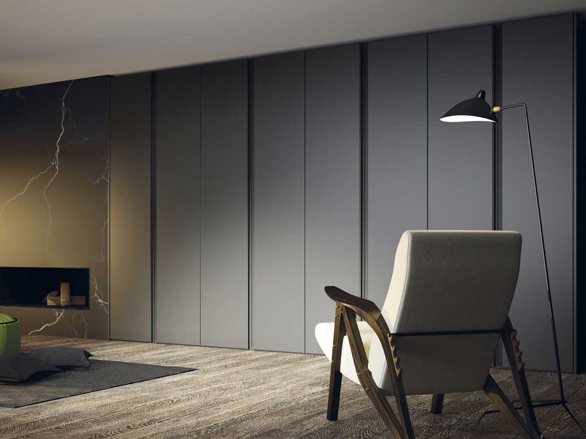 No Limits NC08 Wardrobe - Grey | Cadira