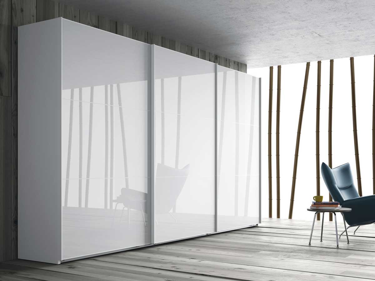 No Limits NC43 Wardrobe - White Gloss | Cadira