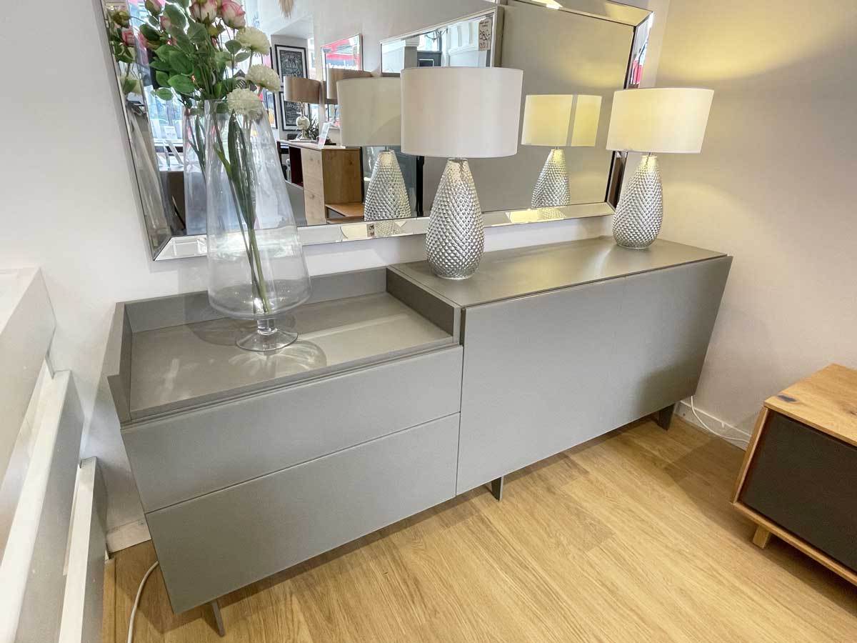 NewOn Sideboard Ex-Display Topo Lacquer