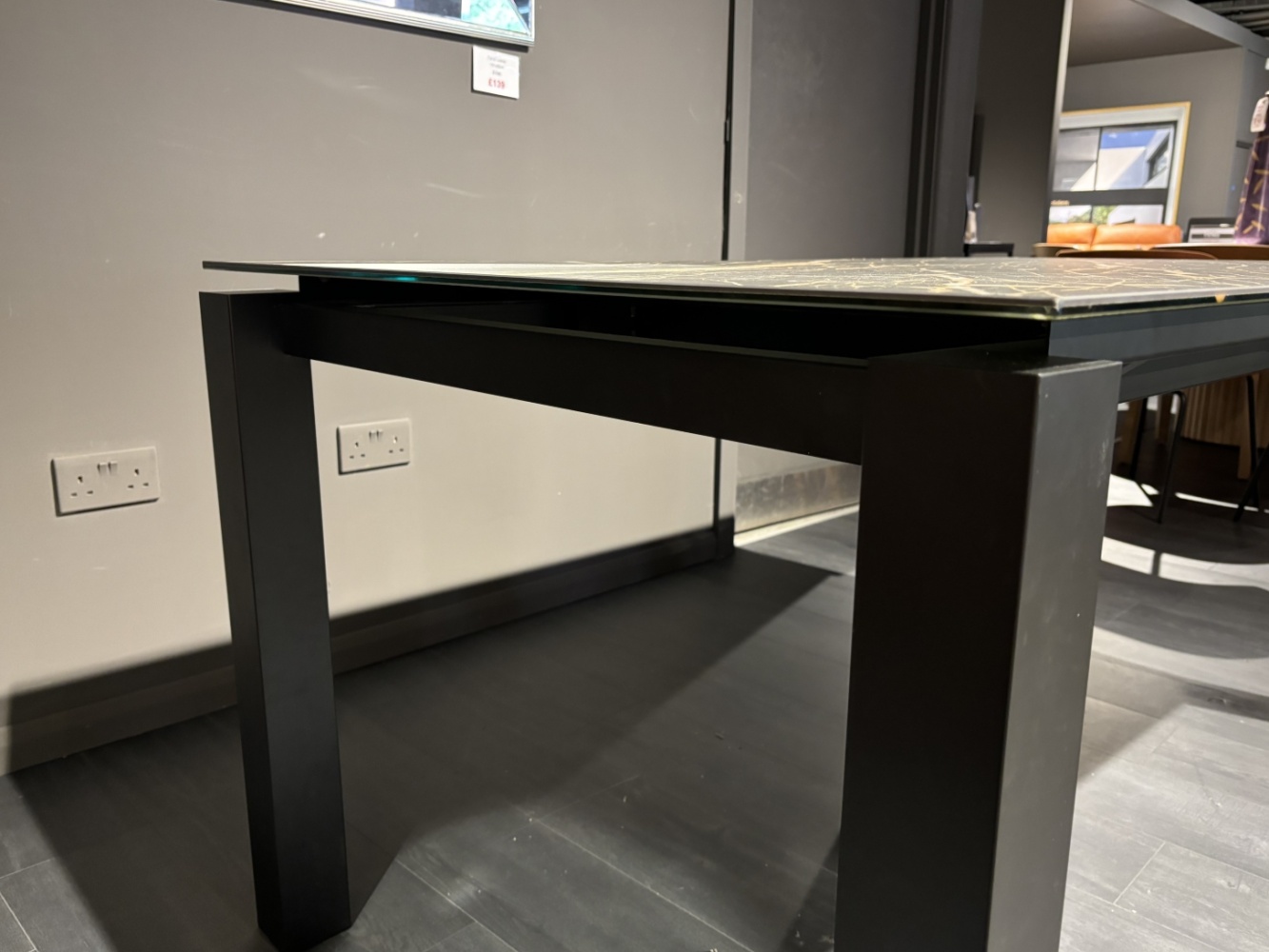 Ex-Display Sydney Extendable Dining Table - Black | Cadira