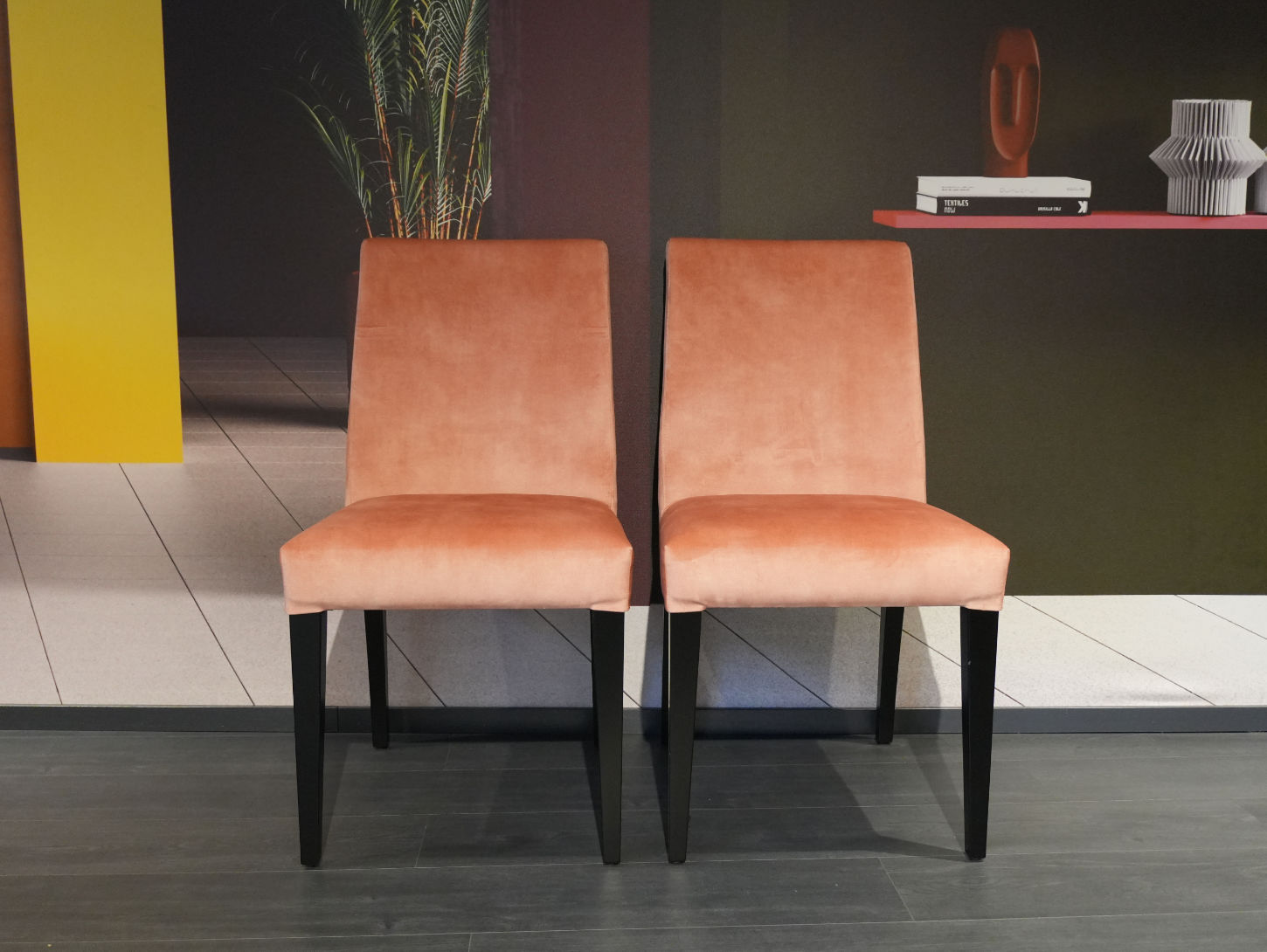 Ex-Display Angela Set of 6 Dining Chairs - Pink | Cadira