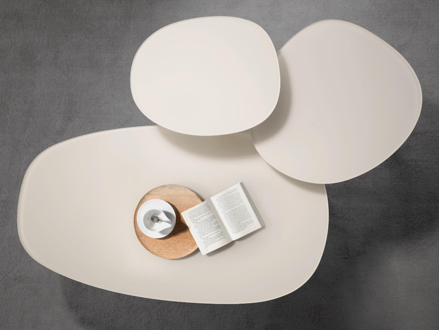 April Glass Coffee Table with Sleek Elegant Frame | cadira