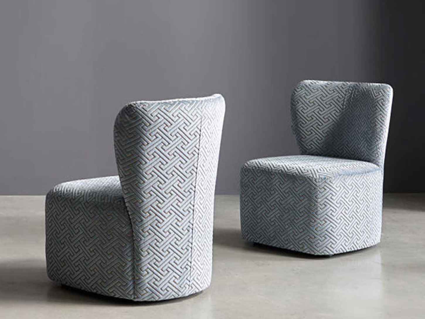 Beta Occasional Contemporary Chair in Fabric | cadira