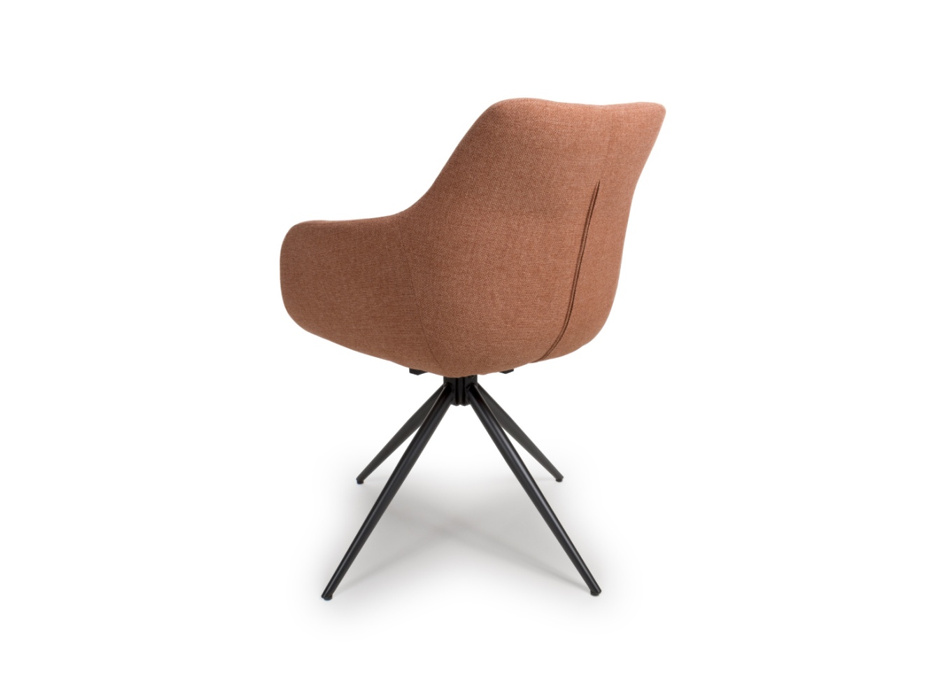 Bordeaux Swivel Carver Dining Chair - Orange | Cadira