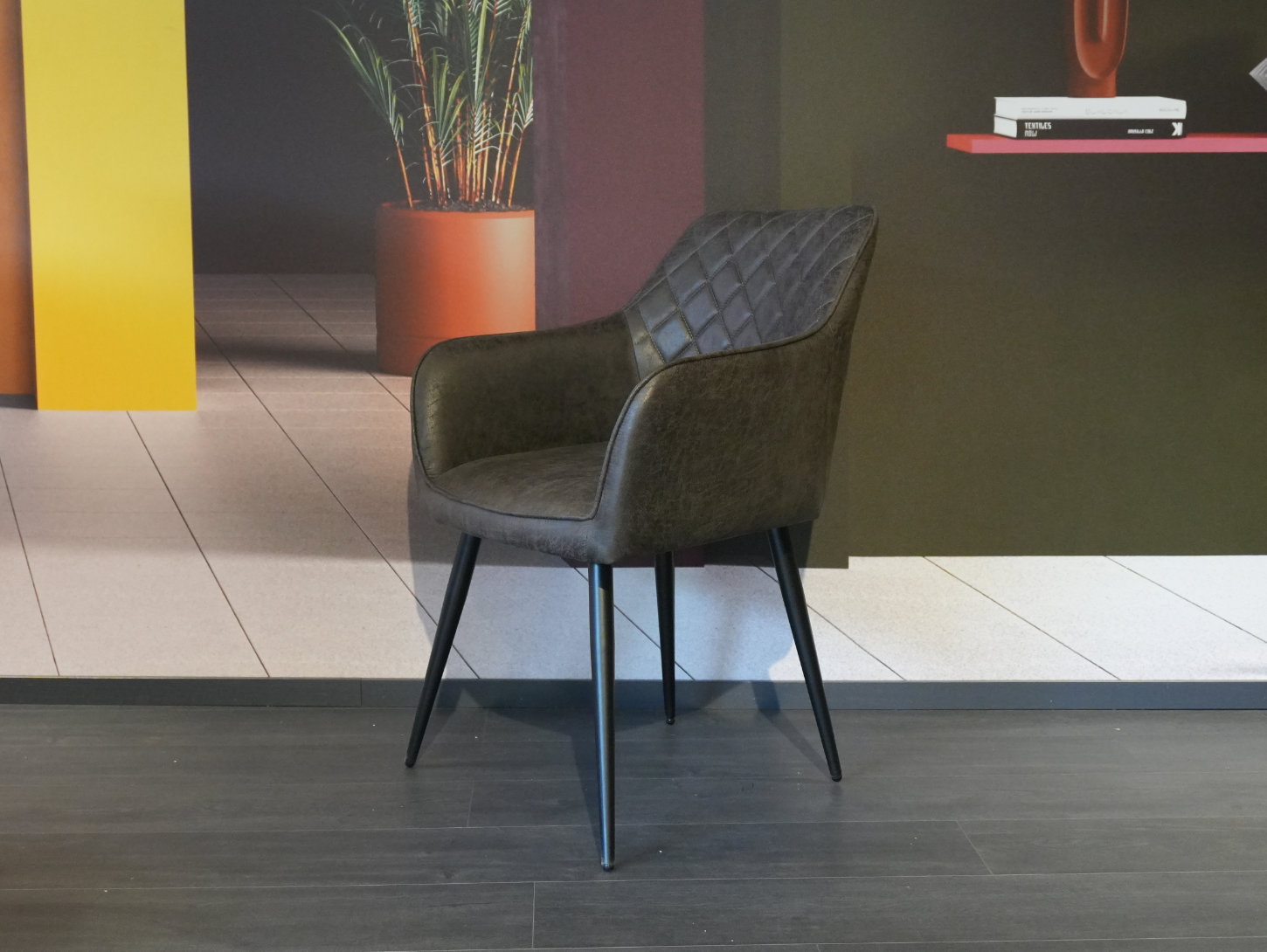 Ex-Display Carlos Set of 2 Carver Chairs - Grey | Cadira