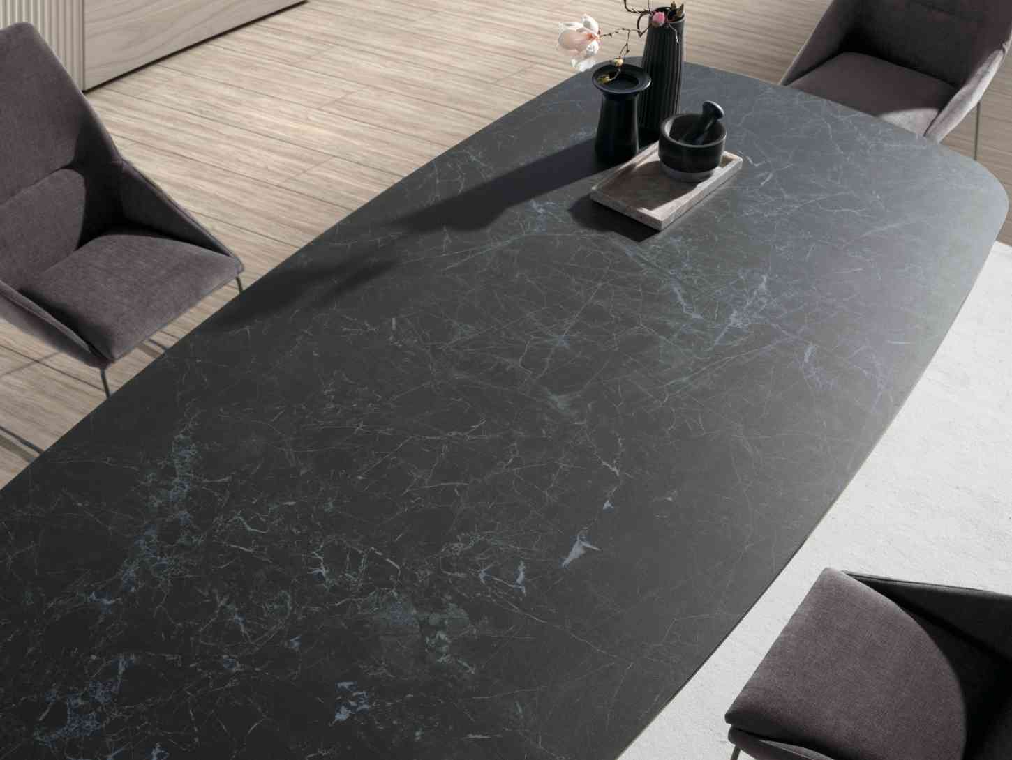 Denia Ceramic Barrel Dining Table | Cadira