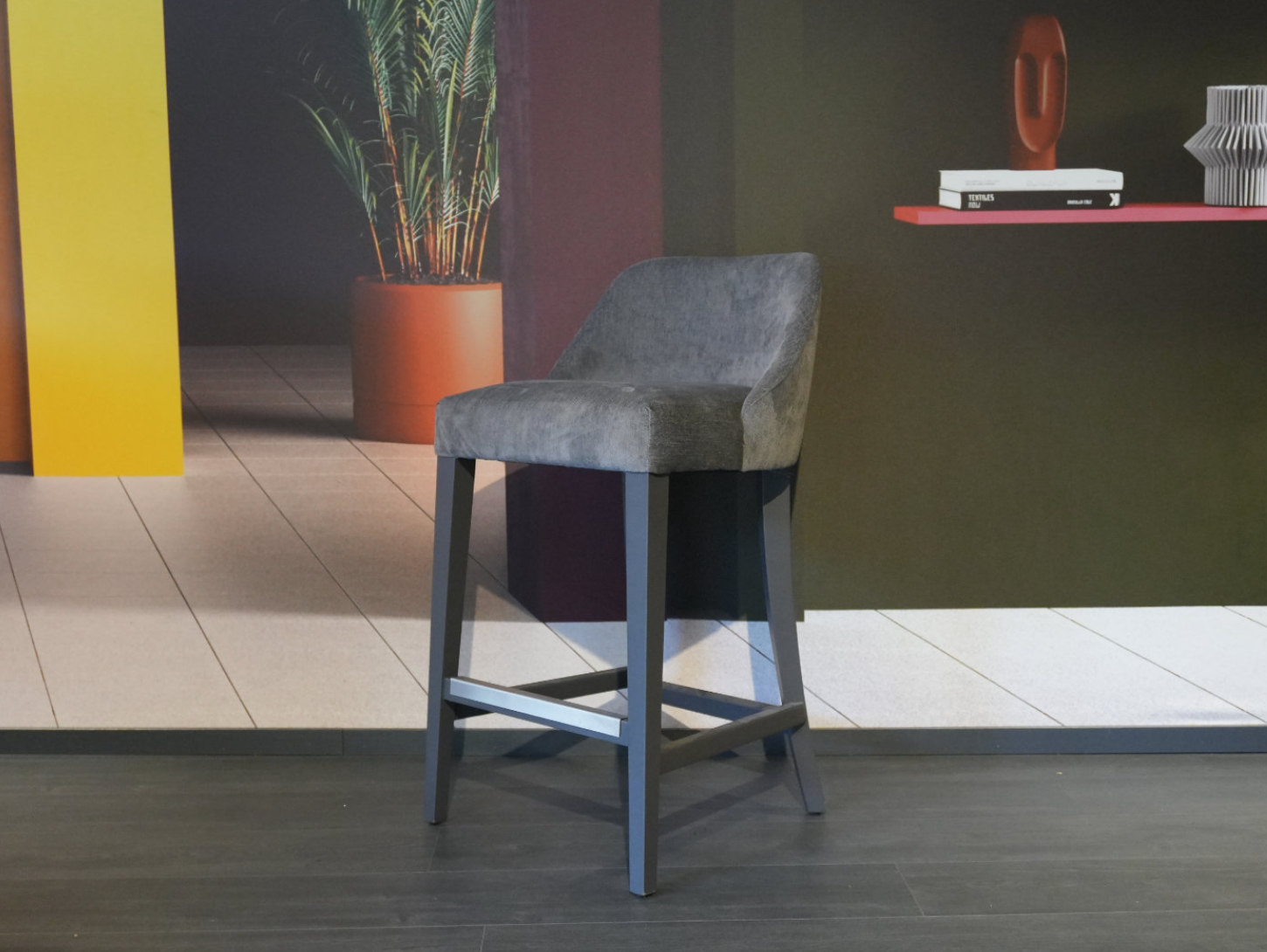 Ex-Display Florida Bar Stool - Grey | Cadira