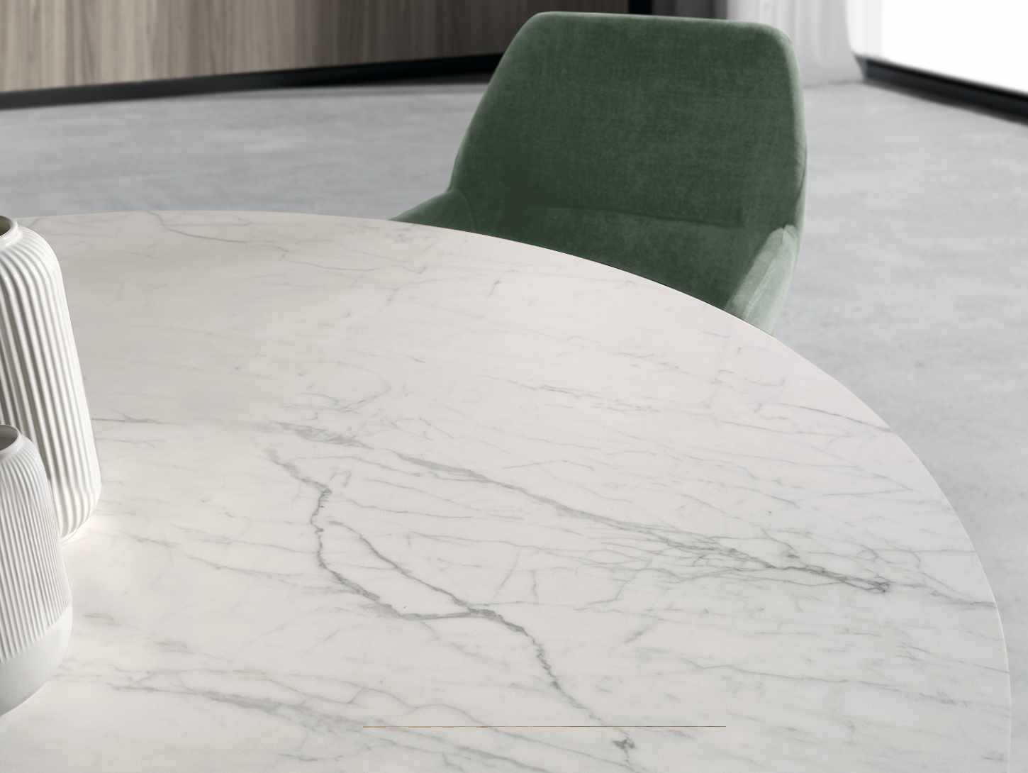 Jazz Contemporary Ceramic Round Table | Cadira