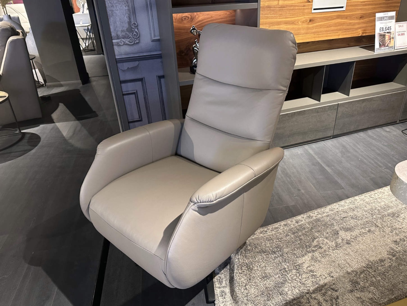Ex-Display Kent Recliner Armchair - Brown Leather | Cadira