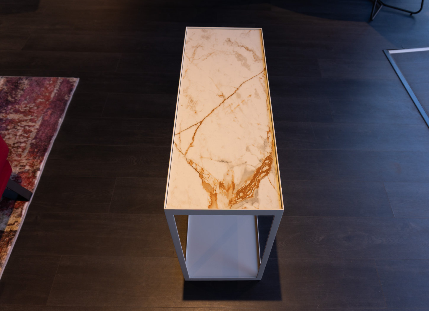 Ex-Display Kub Side Table - White Marble | cadira