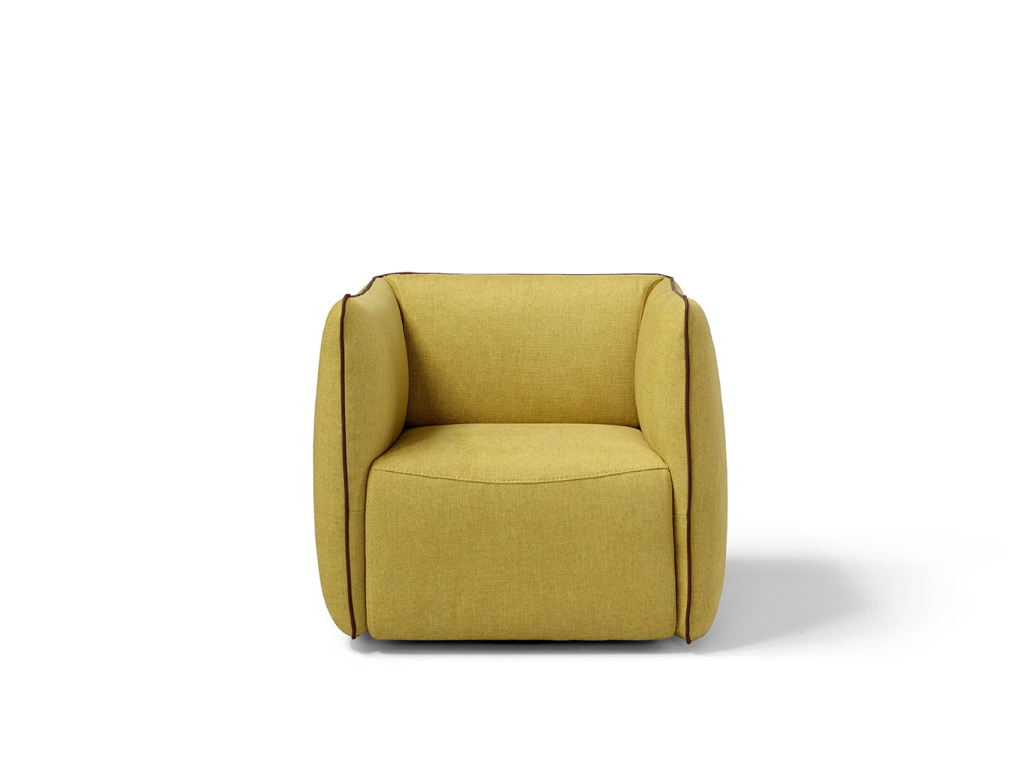 Ludo Luxury Modern Comfort Swivel Armchair | cadira