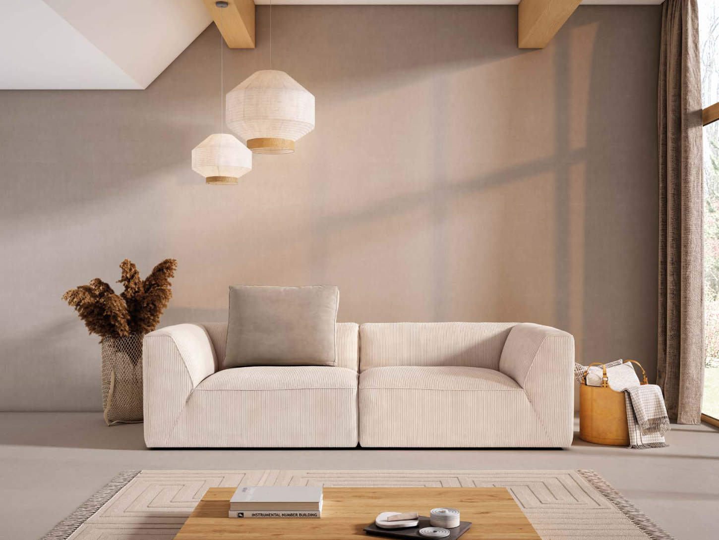 Tasios 2 Seater Sofa - Modular Design | cadira