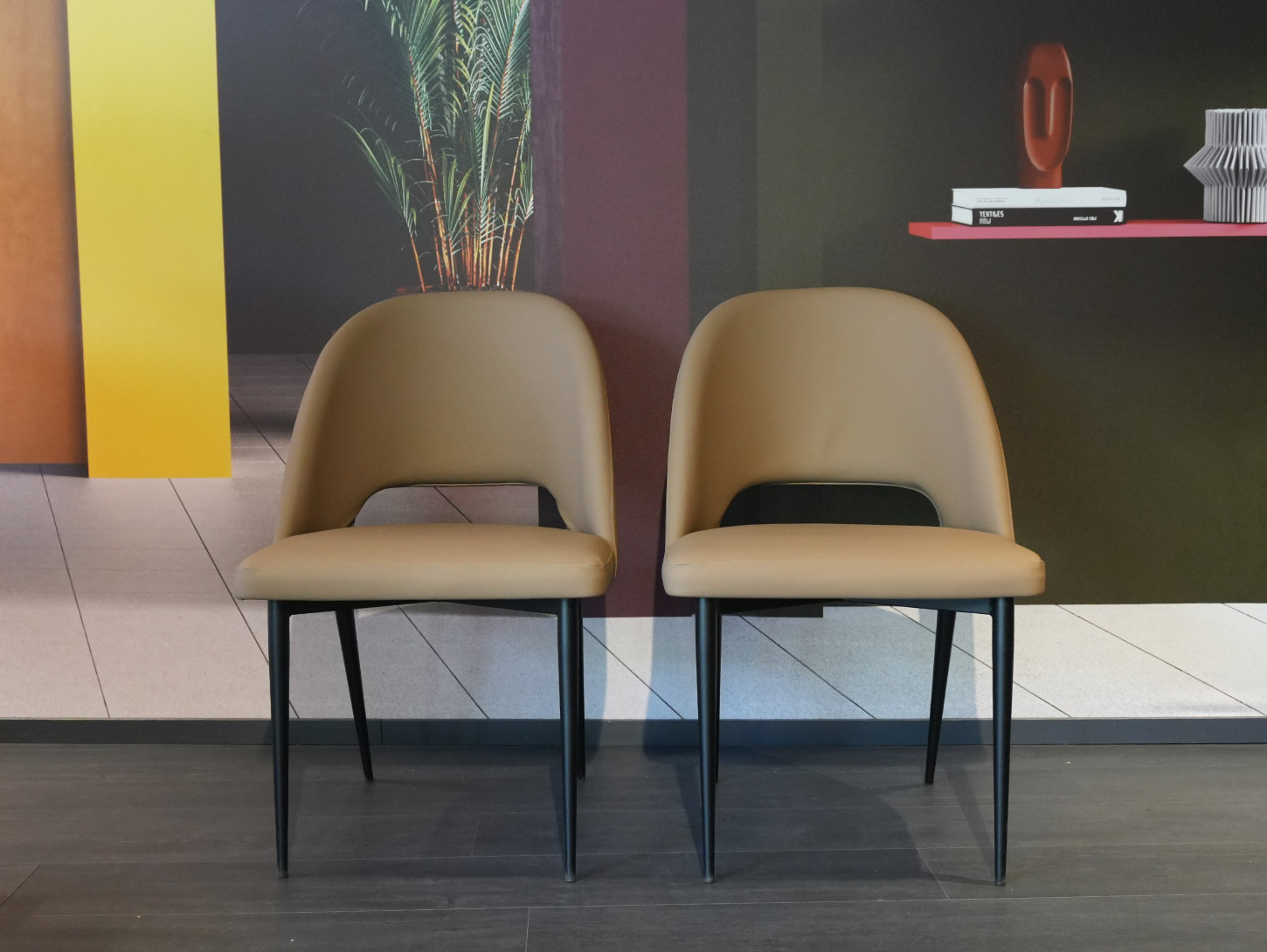 Ex-Display Mika Set of 6 Dining Chairs - Beige | Cadira
