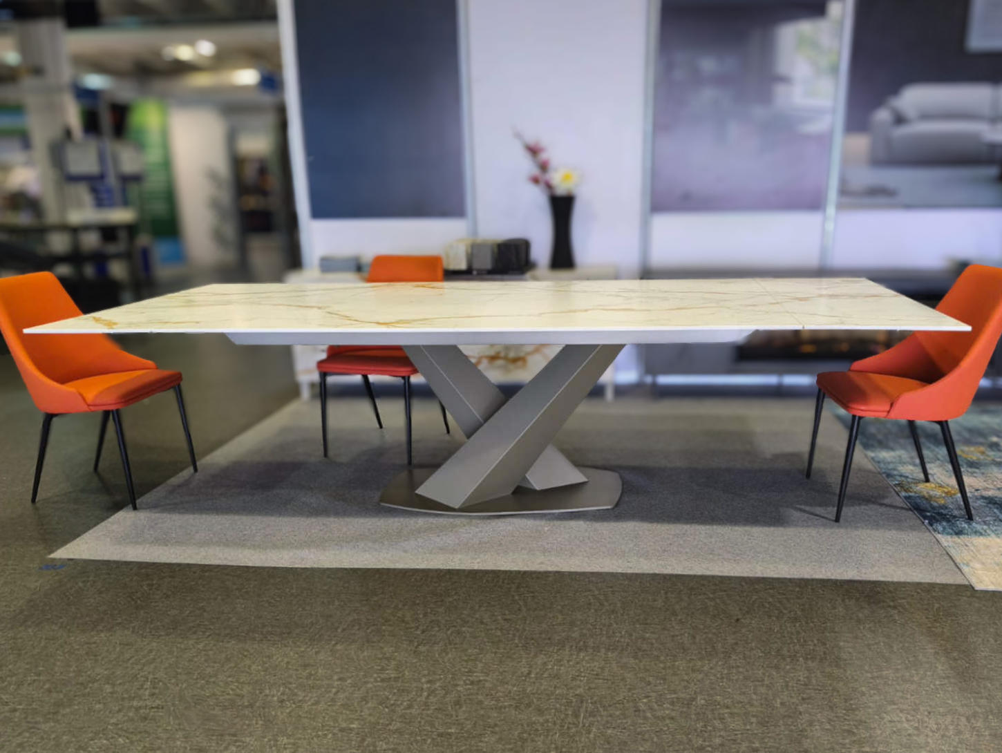 Ex-Display Victoria Extendable Table - Marble | cadira